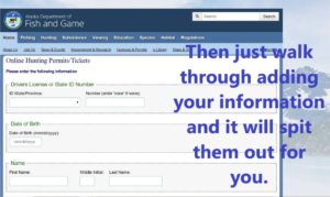How to Get Your Alaska Hunting License, Harvest Tickets and Locking ...